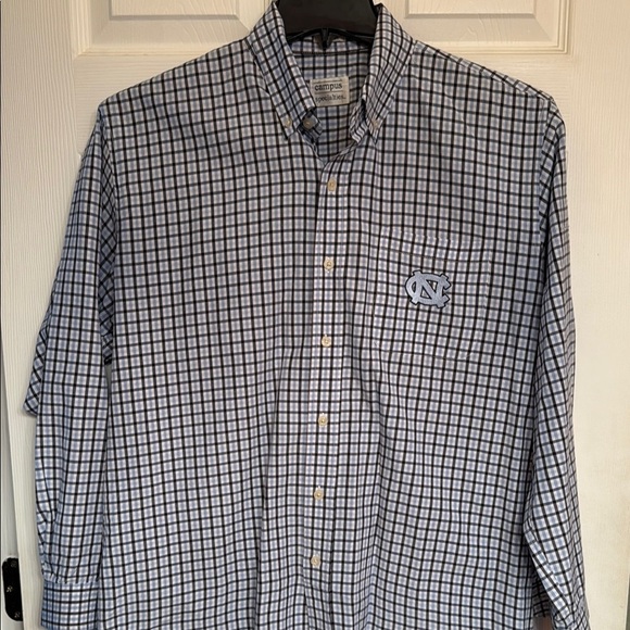 Campus Specialties | Shirts | Unc Tarheels Blue And White Checkered ...
